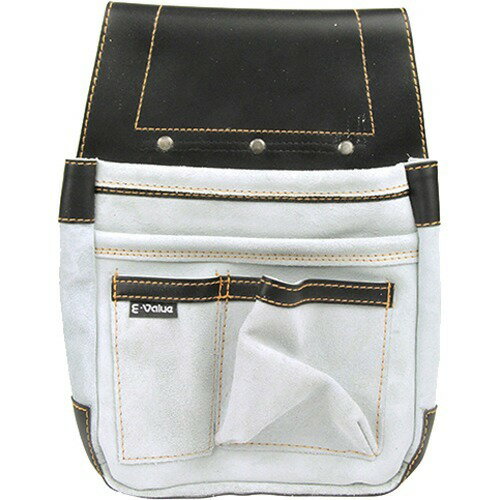 商品名：E-Value 革釘袋 Sサイズ EMK-1S-N(1コ入)JANコード：4977292148979発売元、製造元、輸入元又は販売元：藤原産業商品番号：101-4977292148979商品説明：釘、ビスの収納に適しています。摩耗、...