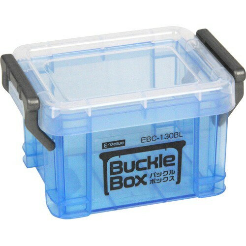 商品名：E-Value バックルボックス EBC-130BL(1コ入)JANコード：4977292253772発売元、製造元、輸入元又は販売元：藤原産業商品番号：101-4977292253772商品説明：バックルタイプの収納ボックスです。...