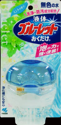 液体ブルーレットおくだけ ミントの香り 無色の水 本体ブランド：ブルーレットおくだけ販売・製造元：小林製薬洗浄力に優れた2種類の界面活性剤を高濃度に配合した、トイレ用洗浄剤です。たっぷり泡立ちながら汚れを包み込み、しっかり洗浄します。フレッ...