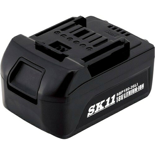 商品名：藤原産業 SK11 18Vリチウムイオンバッテリー SBP180-26LI内容量：1個JANコード：4977292400527発売元、製造元、輸入元又は販売元：藤原産業株式会社原産国：大韓民国商品番号：101-49772924005...