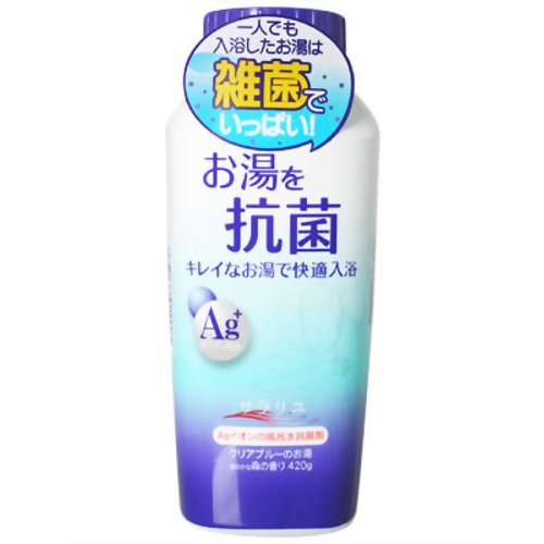 ※パッケージデザイン等は予告なく変更されることがあります。商品説明「サラリユ ほのかな森の香り 420g」は、Agを配合した風呂水清浄剤です。雑菌の増殖を防ぎ、キレイなお湯で気持ちよく入浴できます。沸かしなおしの際のお湯のニオイやヌメリを抑...