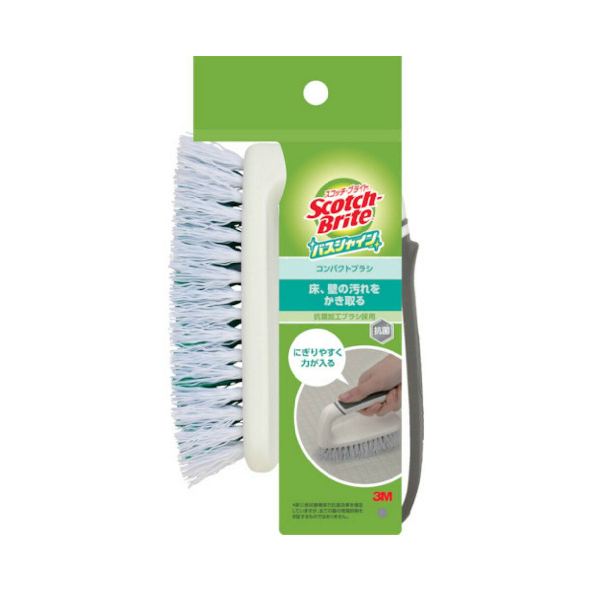 商品名：3M スコッチブライト バスシャイン お風呂掃除 コンパクトブラシ 床 抗菌 B-492J内容量：1個JANコード：4550309165956発売元、製造元、輸入元又は販売元：住友スリーエムコンシューマ原産国：中華人民共和国商品番号...