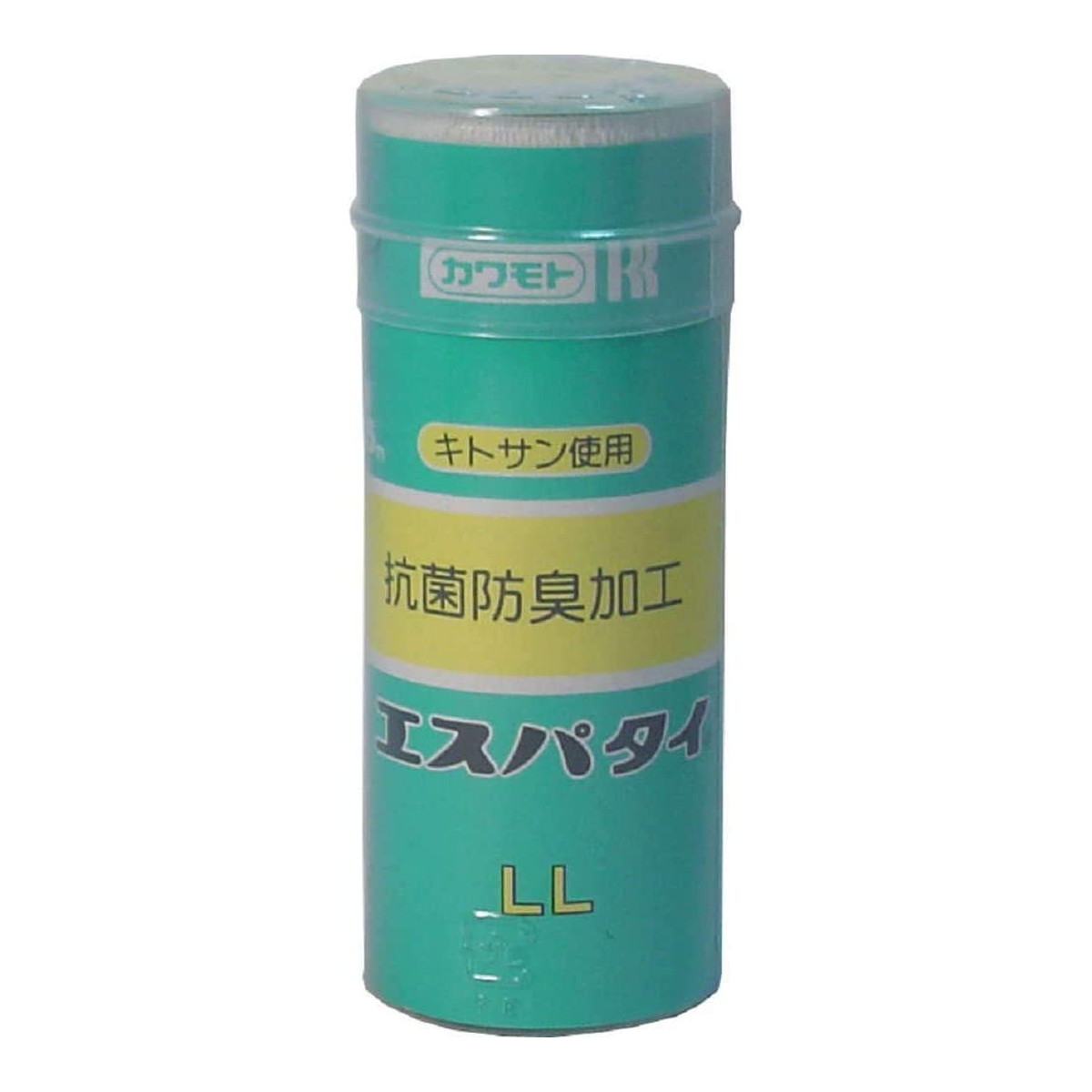 商品名：川本産業 抗菌防臭加工エスパタイ LLサイズ 9cmx3.5m内容量：1巻JANコード：4987601017469発売元、製造元、輸入元又は販売元：川本産業商品番号：103-4987601017469商品説明・キトサンを配合した包帯...