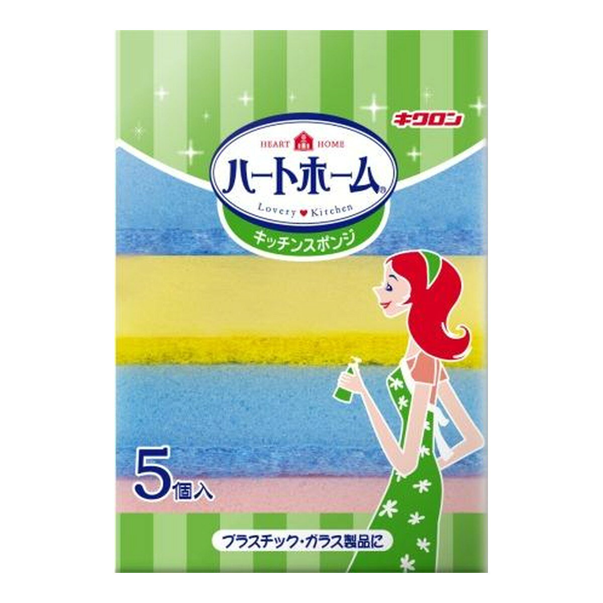 商品名：キクロン ハートホーム キッチンスポンジ 5個入内容量：5個入JANコード：4548404101559発売元、製造元、輸入元又は販売元：キクロン原産国：中国商品番号：103-4548404101559商品説明●用途にあわせて使い分け...