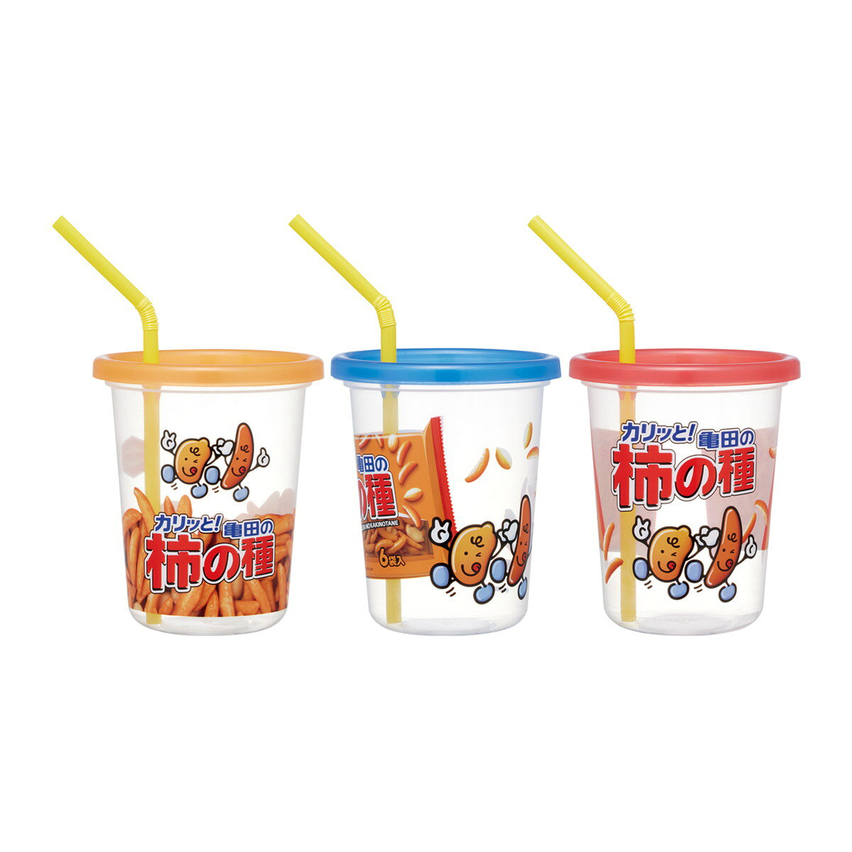 商品名：スケーター ストロー付き タンブラー 3個セット 320mL 亀田製菓 柿の種 SIH3ST内容量：3個JANコード：4973307712913発売元、製造元、輸入元又は販売元：スケーター(Skater)原産国：日本商品番号：103...