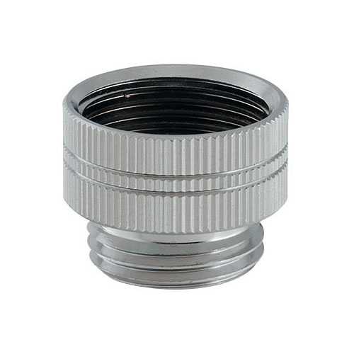 ●材質 黄銅 ●カクダイのシャワーホースと 大阪ガス・リンナイ（一部）のバランス釜、 ミズタニの混合栓用です。 ●取付ネジG1／2×(M23×1.5)