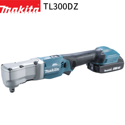 適用バッテリ・充電器 マキタ 充電式 アングルインパクトレンチ TL300D ハイパワー＆高速締付け スリムボディで狭所作業に最適 狭所作業に最適なスリムボディ 自動車整備等の狭所作業に ヘッド高さ81mm 奥まった箇所にあるボルトの締付け...