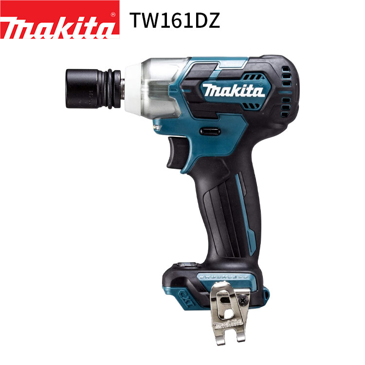 適用バッテリ・充電器 マキタ 充電式 インパクトレンチ TW161DZ 当店はマキタ製品正規販売店です。 マキタ製品は正規販売店でのご購入が安心・安全です！ 軽量1.2kgで軽快な取り回し コンパクトながらBLモータ搭載の本格派 メーカー・...