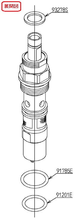 【楽天市場】TOTO 自閉バルブユニット(リリーフ式) TH698-1R：快適水空館