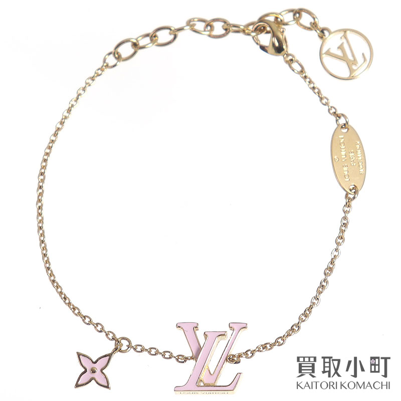 商品名Product name ブレスレット LVアイコニック LV Iconic Enamel Bracelet 型番Model number M1008A カラーColor ピンク、ゴールド 素材Material メタル サイズSize...