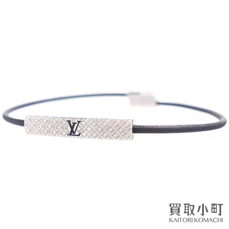 商品名Product name ルイ・ヴィトン ブレスレット・シャンゼリゼchamps elysees bracelet 型番Model number M8332Z カラーColor ブラック、シルバー 素材Material カーフレザー、...