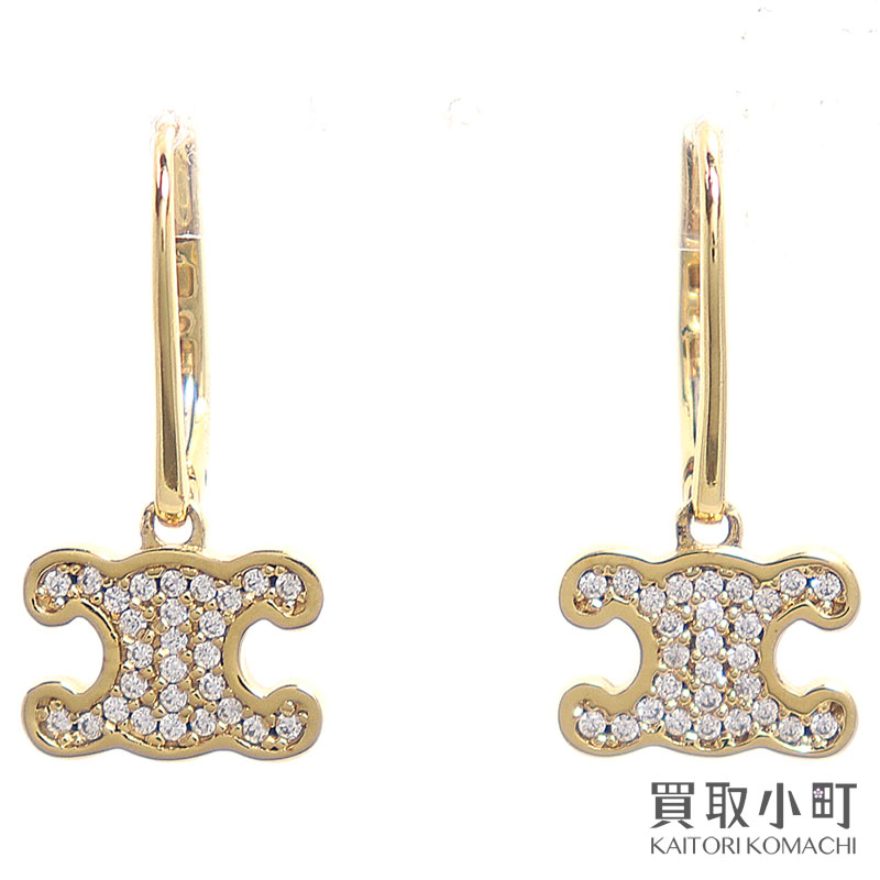 商品名Product name トリオンフ ラインストーン ピアス / ゴールドフィニッシュ ブラス＆クリスタルTriomphe Rhinestone Earrings 型番Model number 460GC6BZI.35OR カラーCo...