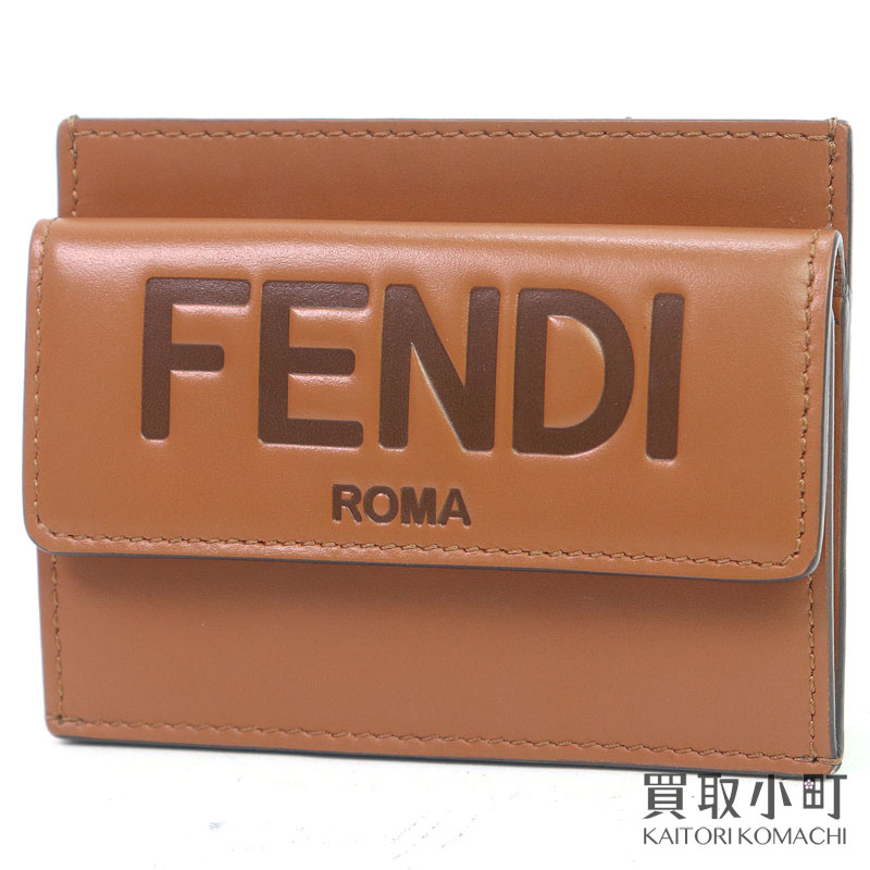 商品名Product name ローマロゴコインケースROMA LOGO CARD CASE 型番Model number 8M0423AAYZF0QVK カラーColor ブラウン 素材Material レザー サイズSize （約）W1...
