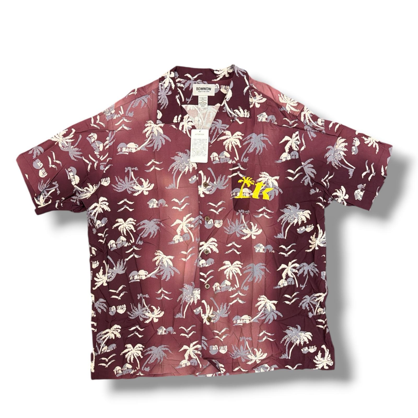ブランド BOWWOW・バウワウ 商品名 2025SS TK RECORDS HAWAIIAN SHIRT SUNBURN [ 型番 BWRC251-TRRSS 特徴 DJ MUROのブランドRECOGNIZEとのコラボレーションアイテム。...