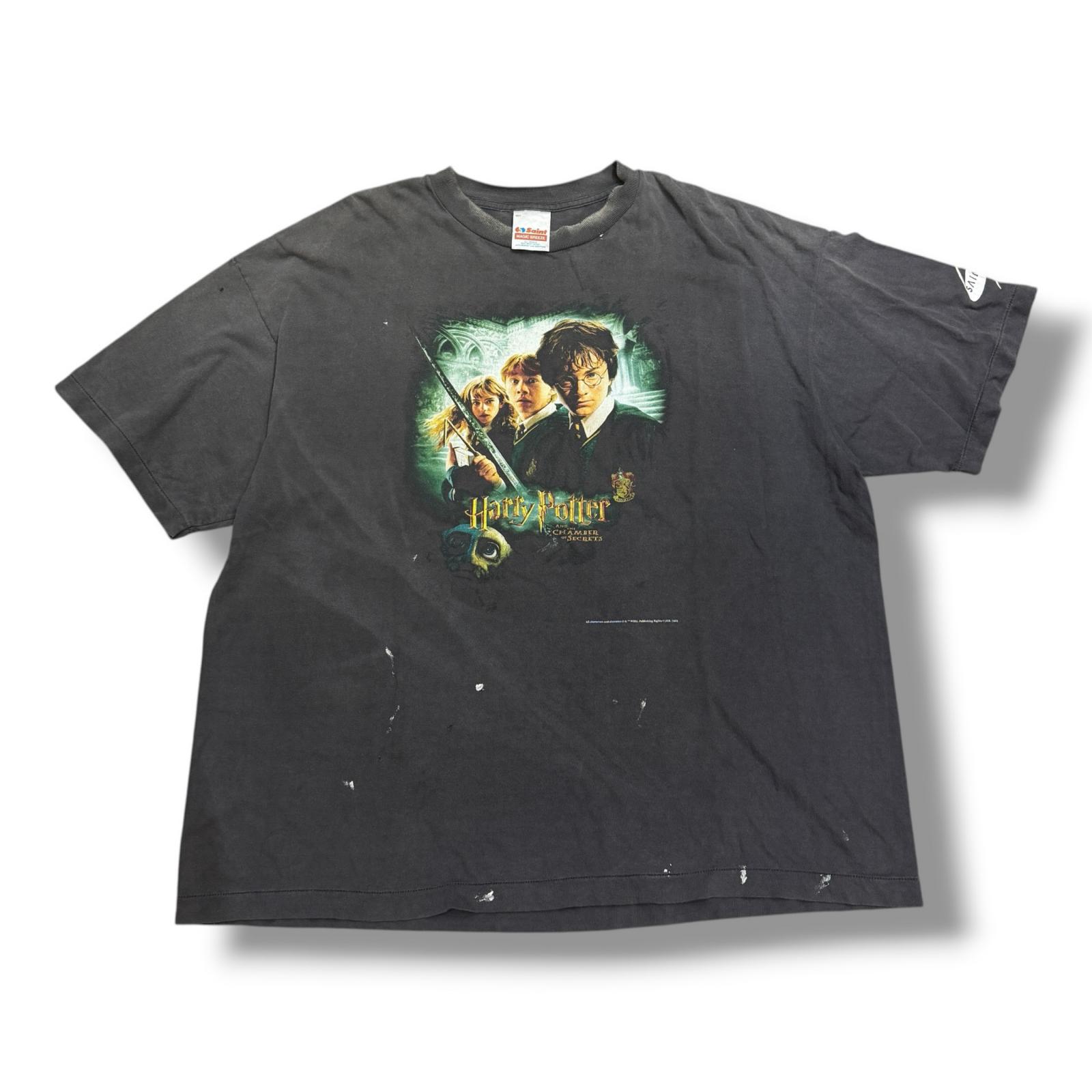 ブランド SAINT MICHAEL・セントマイケル 商品名 2025AW HP_SS TEE/CHAMBER OF SCRT/BLK ハリーポッタープリント Tシャツ 型番 SM-HR1-0000-C46 特徴 ハリーポッターコラボレーシ...