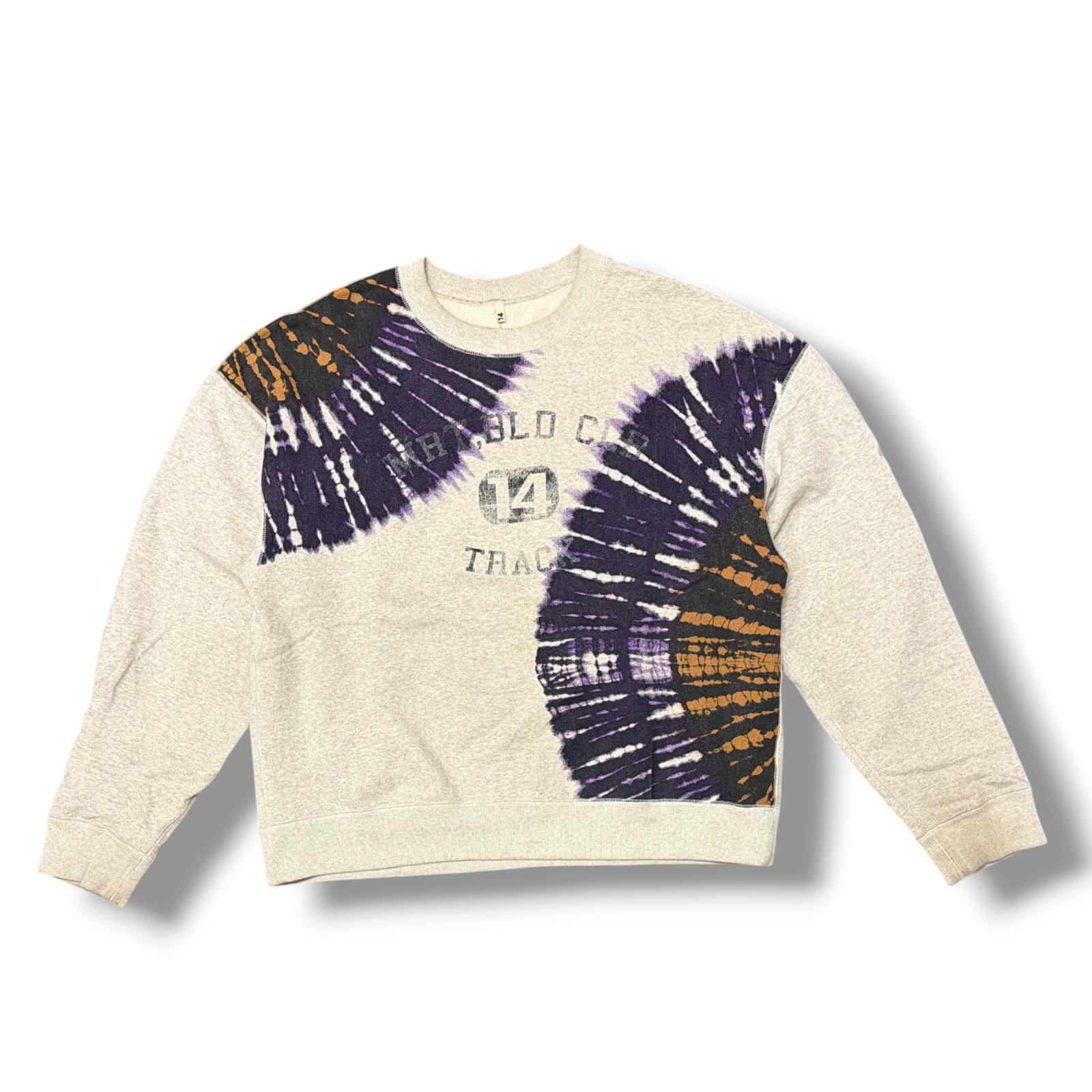 ブランド KHOKI・コッキ 商品名 2026SS Tie-Dye Sweat Shirt 型番 26ss-t-02 特徴 裏毛 タイダイ フロントプリント 参考上代 59400円 カラー グレー 表記サイズ 3 実寸 肩幅：約64cm、着...