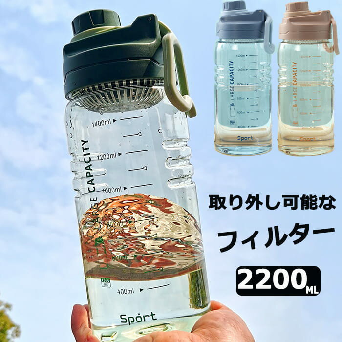 商品情報 　★水筒 1500ml★ スポーツや外出時に便利なドリンクボトル！ ウォーターボトルは一年中使用できます。自転車用ボトルとしても使用できます つや消し水筒の表面は、あなたに快適な感触を与え、非常にファッショナブルに見えます 幅広い...