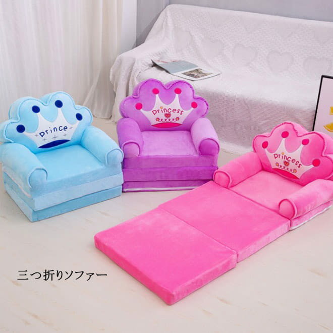 商品内容 ソファー 素材 カバー：フリース 中身：スポンジ 生産国：中国 サイズ 約L48cm×W50cm×H50cm ソファーを伸ばした状態：約L115cm×W50cm (キャラクターの種類や個体差によって誤差があります) カラー （写真...