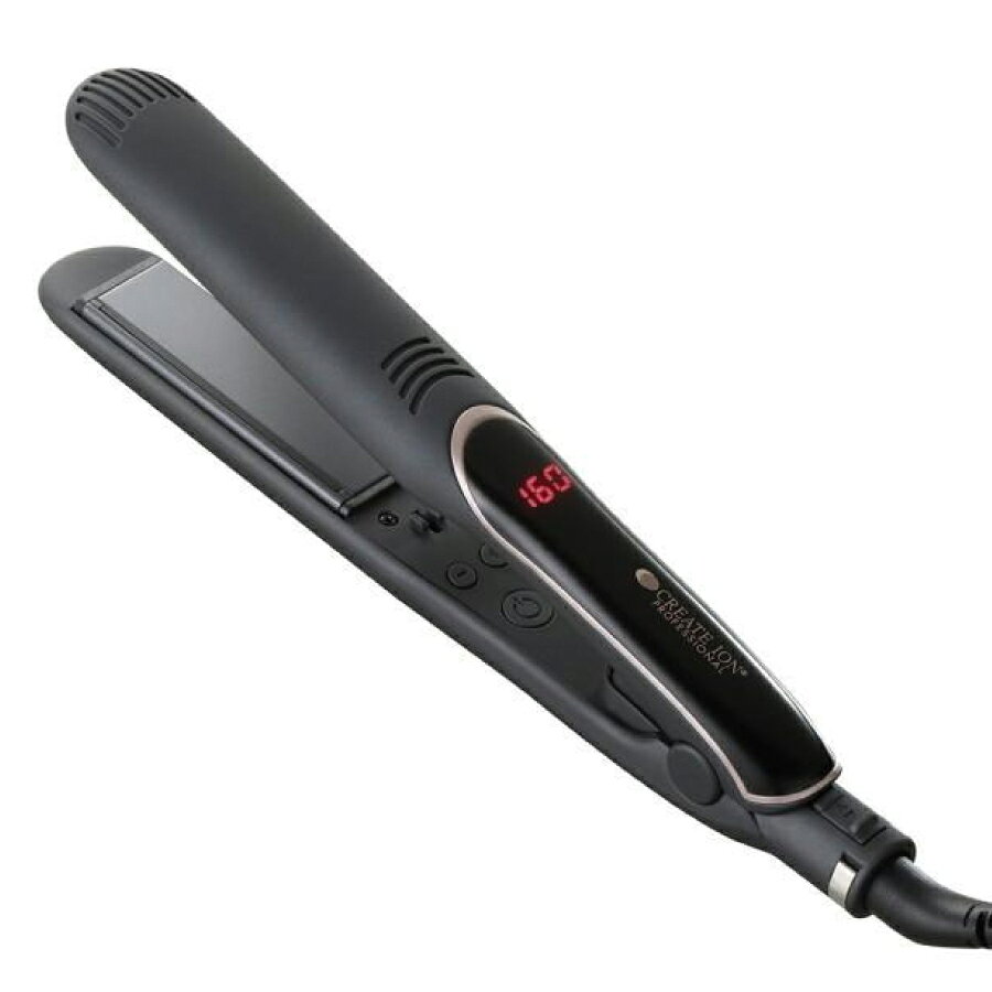 ● 商品名 クレイツ エレメアストレート SSIE-G15PRO ストレートアイロン 海外兼用 温度調節 ヘアアイロン ● 商品説明 髪の状態に合わせて使える、プレミアムクレイツイオン加工のストレートアイロンです。 ● 特長 ・プレミアムク...