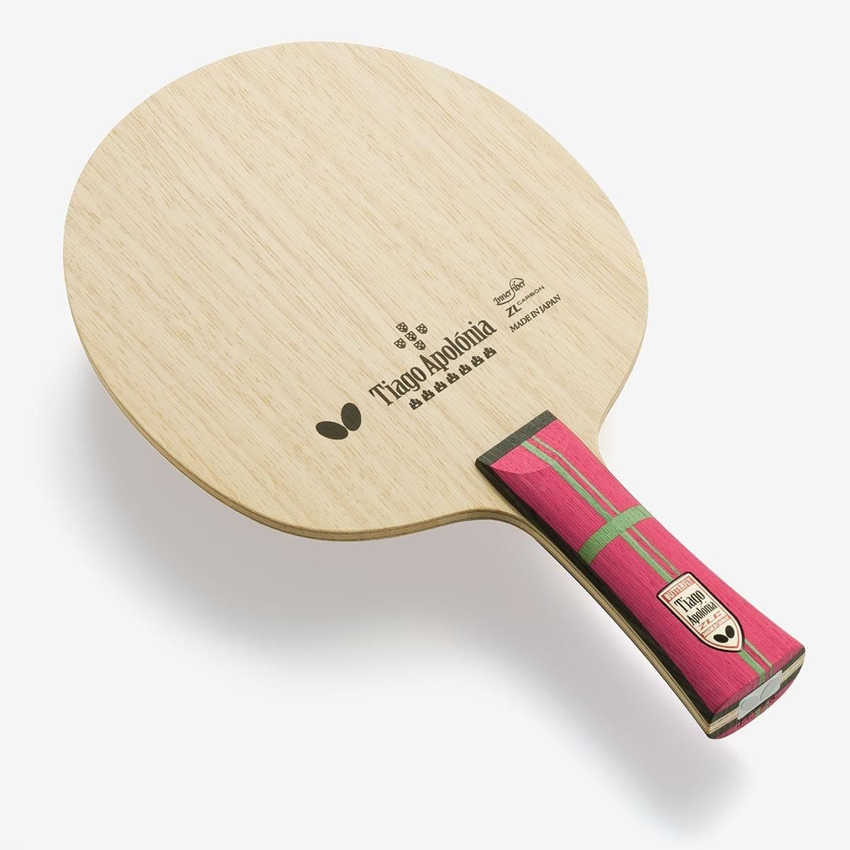 アポロニア選手の使用モデル ポルトガルの主軸、アポロニア選手の使用モデルです。インナーファイバー?仕様のラケットが、アポロニア選手のような力強いドライブと安定感のあるプレーの両立をもたらします。 ※ZLカーボンは強度が高い特殊素材です。グリ...