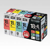 長さ8m　カラーラベル（パステル）赤・黄・緑・青／黒文字、白ラベル／黒文字、透明ラベル／黒文字（各1個）SC