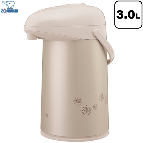 【キーワード】ZOJIRUSHI / 魔法瓶 / 魔法びん / ガラスポット /AB-RC30-CM 商品説明シリーズ 押すだけポット（ガラス）カラー マットベージュ仕様・特徴 夏はひんやり、冬はあったかキープ。一年中使えるガラスまほうびん...