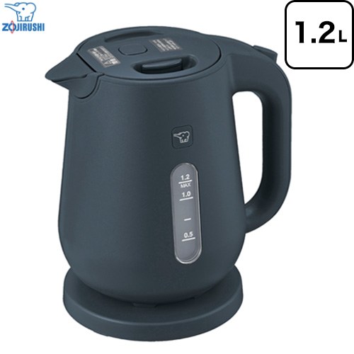 【キーワード】ZOJIRUSHI / 湯沸かし器 / キッチン／主婦／女性向け／調理／便利／台所／料理 / 【　CK-VA12-BM　の後継品　】CK-VB12-BM 商品説明カラー ソフトブラック仕様・特徴 ちょっと大きめのサイズがうれし...