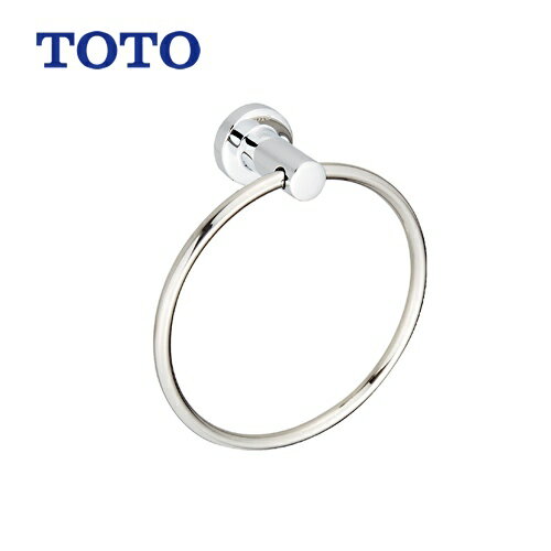 メーカー希望小売価格はメーカーカタログに基づいて掲載していますYTT406TOTO　トイレオプション品丸型タオルリングトイレアクセサリーブラケット：亜鉛合金製（めっき仕上げ）リング：ステンレス製※リング部可動します。サイズ：154×55×1...
