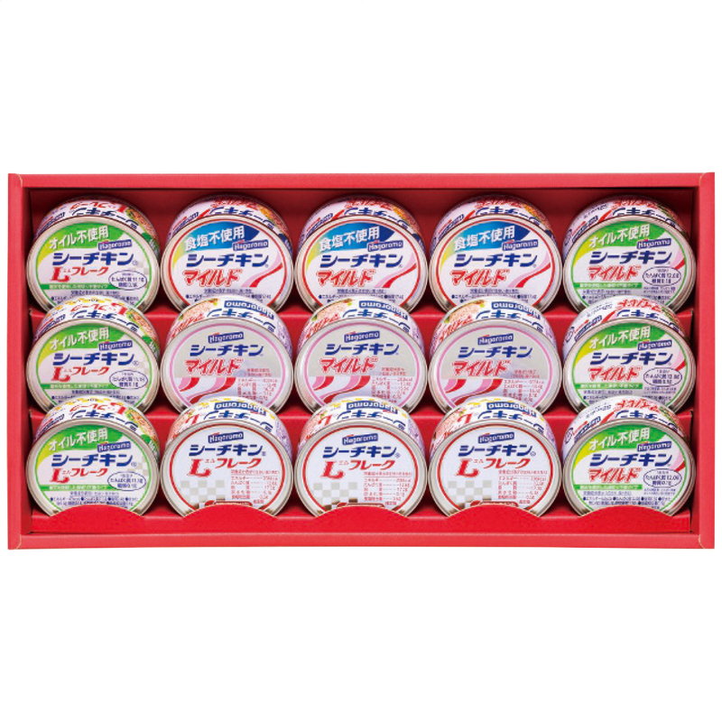 ■商品説明 素材やカタチ、製法によって、さまざまなおいしさが楽しめる「シーチキン」の詰め合わせです。 ■商品詳細 製造生産地：日本製 内容：オイル不使用シーチキンLフレーク・シーチキンLフレーク・食塩不使用シーチキンマイルド・オイル不使用シ...