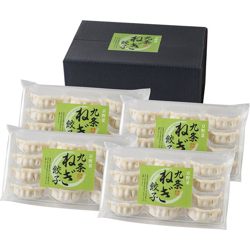■商品説明 京都府産の九条ねぎの風味を生かした、上品な味わいの餃子です。 九条ねぎと肉の旨味が絡み合った美味しさをお楽しみ下さい。 ■商品詳細 製造生産地：長野県（加工地） 内容：12入×4 賞味期間：製造日より冷凍180日 アレルゲン：小...