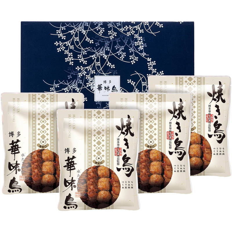 ■商品説明 九州産「華味鳥」を使用し、4種類のバラエティに富む焼き鳥に仕上げました。 華味鳥の良質な肉質は、独自のしっかりとした歯ごたえを併せ持ち、充分に鶏の旨みを味わっていただけます。 袋に入れたまま電子レンジで温めるだけの簡単調理の焼き...