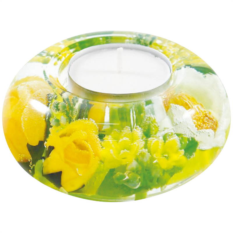 ■商品説明 1999年にドイツで誕生したドリームライトは、マウスブロウで成形したガラスの中に色とりどりのお花やオーナメントをジェルで閉じ込めた、ハンドメイドのキャンドルホルダーです。 キャンドルとしてだけでなく、お部屋にお花を飾る様に、イン...