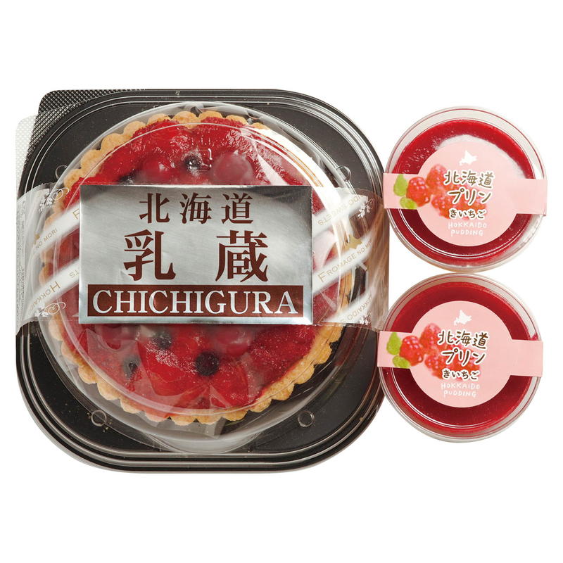 ■商品説明 北海道産クリームチーズを使用しストロベリーなどの甘酸っぱいベリーを乗せたタルトケーキと北海道産の牛乳を使用したプリンに「木苺ソース」をかけたプリン。 ■商品詳細 内容：ミックスベリータルト（5号）×1、木苺プリン100g×2 製...