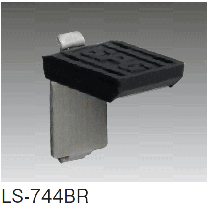 　ステンレス SUS棚柱専用の棚受　バラ1個での販売です 　スッキリとしたデザインの 　L型ステンレス製の 　ラバー付き（ブラック色）タイプです 　棚を1段 設置するにはこちらの商品が 　4個必要となります 　【材　質】 　　本体：SUS3...