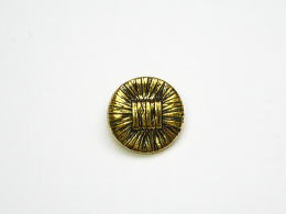 サイズ-18mm 厚さ-4.5mm 重さ-4.2g(1円玉=1g)色-墨入りゴールド■表示価格は1個の価格です。■販売単位は1個単位です。　