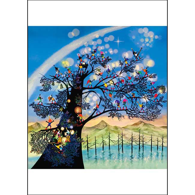 -/-/500-296・イラスト 500ピース商品紹介 藤城清治の新製品です。 「こびとたちの大きな祈り」は500ピースです。 初めての方でも手軽に組むことができます。 パズルが完成したらパネルに入れてお部屋等に飾って下さい。 安全警告 パ...