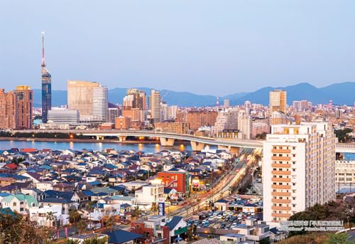 日本の都市シリーズ19ー/-/300-337・Style:日本の都市シリーズ19・日本の都市、その土地にかかわる風景や物なども含めて有名なものをパズルにしました！商品紹介 百道（ももち）は、福岡市早良区の地名。 シーサイドももちは、早良区最...