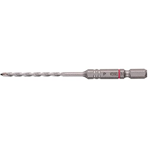 3.0mm-/-/APD-3.0・パッケージ個数:1・φD: 3.0 溝長: 45mm 全長: 102mm【用途】 浴室・キッチン、屋根、外壁などの穴あけ作業等に。 被削材:磁器タイル、陶器タイル、瓦、スレート、ALC、石こうボードなど。 ...