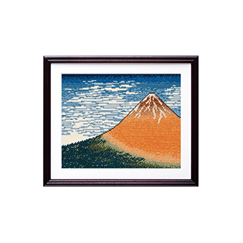伝統的凱風快晴/-/4471g・パッケージ個数:1・セット内容：25番刺繍糸、刺繍布（オリムパスNo.3000布ジャバクロス中目）、クロス針、説明書・用意するもの：はさみ、糸、テープ、アイロン、額W-31使用マット紙付(別売)・出来上がりサ...