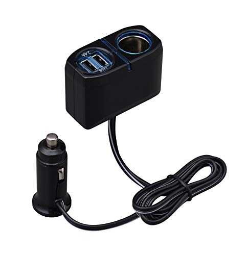 1連+2USB コード1m F2752) F275 1DC+2USB(出力2.4A) コード/1DC+2USB(出力2.4A)/F275・Style:1連+2USB コード1m F275・パッケージ個数:1・【サイズ】 H48mm × W6...