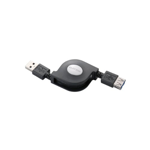 延長:USB3.0(A)-USB3.0(A)ブラック/0.7m/USB3-RLEA07BK・Size:0.7mStyle:延長:USB3.0(A)-USB3.0(A)Color:ブラック・パッケージ個数:1・USB3.0(Aタイプ:オス)の...