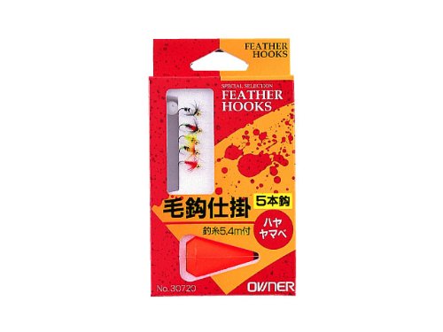 混合カラー/全長:5.4m/R-720・パッケージ個数:1・主な対応魚種:ハヤ ヤマベ・鈎本数:5本・全長:5.4m・特徴:毛鈎仕掛7本全長5.4m ハリス3cm 感覚20cm。対岸に向かって投げて、糸がたるませずに流れに平行になる様に流し...