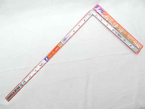 裏面角目シルバー/1尺5寸/10588・Style:裏面角目Size:1尺5寸Color:シルバー・パッケージ個数:1・長さの許容差:±0.2mm・製品質量:86g・裏面角目目盛です・シルバー加工で表面の反射を抑え目盛が見やすくなっています...