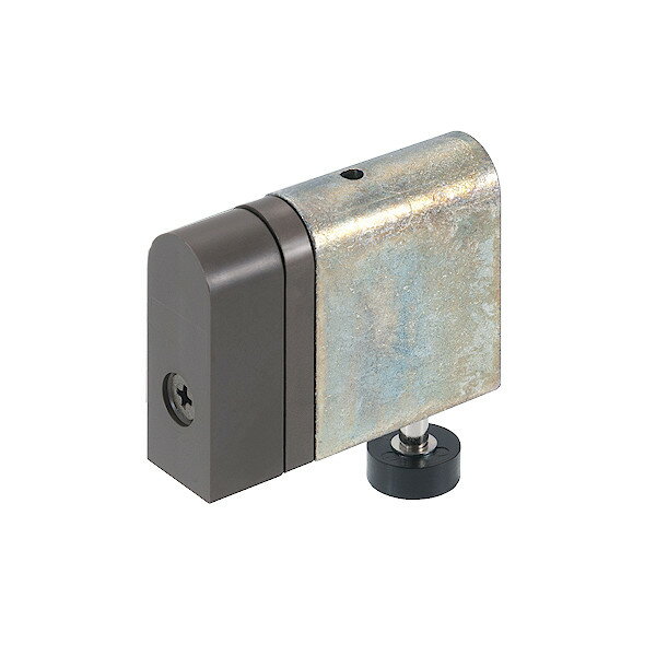 ［材質］●本体：PA66、鋼　●カップ：亜鉛合金　●コロ：PA6　●カバー：ABS［仕上げ］ダークブラウン[結合ねじ]＋皿小ねじ4×20　1本[添付品]＋なべタッピンねじ3.5×30　3本対応品番SD-4200　　　ダークブラウン　　　ホワイト