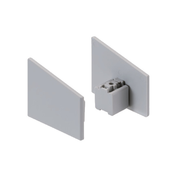 ［材質］ABS［仕上げ］ライトグレー［添付品］+トラスタッピンねじ3.5×16　2本［対応レール］AFD-1500-OS