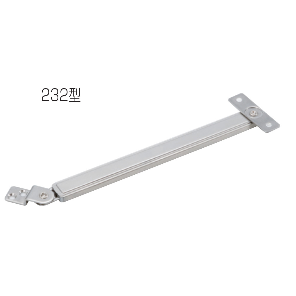 品番230346商品名アームストッパー材質ステンレス鋼サイズ232型添付品＋皿タッピンねじ 4×25 4本仕上げ生地ヘアーライン使用条件一般住宅屋内用軽量ドア◇対応開き角度：100°以内の範囲で任意に設定概要●ドアを閉めた時に金具がかくれて...