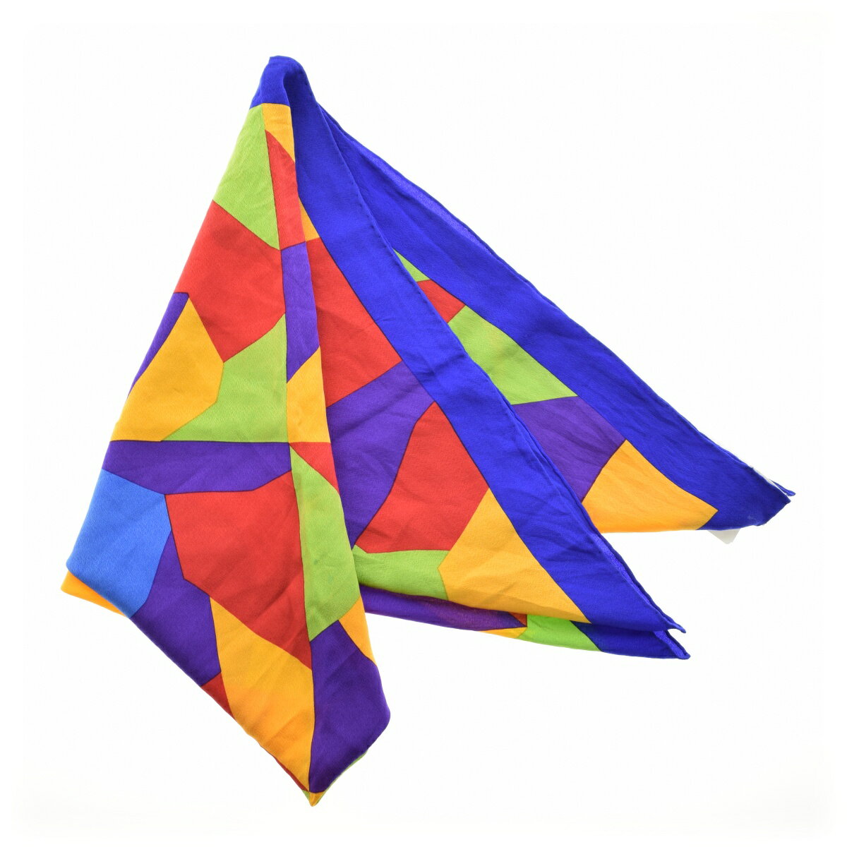 #古着#X57#X58#X59#X5a#X5b#Y54#Y55#Y56#Y57#Y58#古着#ブルー系#イエロー系#レッド系#グリーン系#シルク#コンディションC##メンズ#小物類・その他#バンダナ・スカーフ#ALL#BRAND古着 / フ...