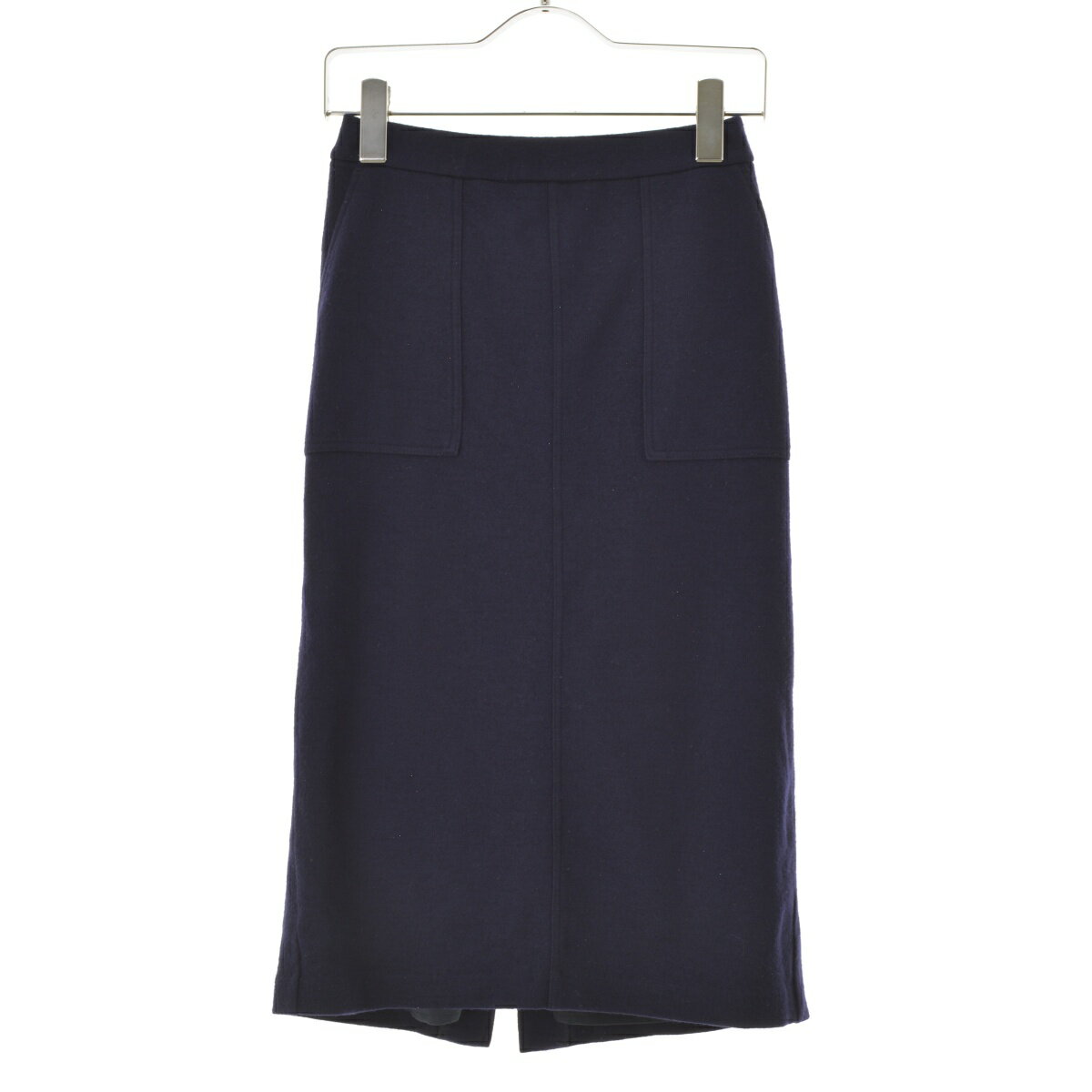 #INDIVI#L38#L39#L3a#L3b#L3c#INDIVI#ブルー系#ウール#ストレート#ウエスト約56cm～59cm#表記サイズ：03#コンディションC##レディース#スカート#秋#BRANDINDIVI / インディビ ITE...