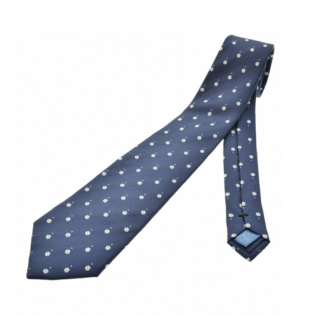 #BRICKHOUSE#L94#L95#L96#L97#L98#BRICK HOUSE#ブルー系#ホワイト系#シルク#コンディションC##メンズ#小物類・その他#ネクタイ#ALL#BRANDBRICK HOUSE ITEMシルク 小花柄ネク...