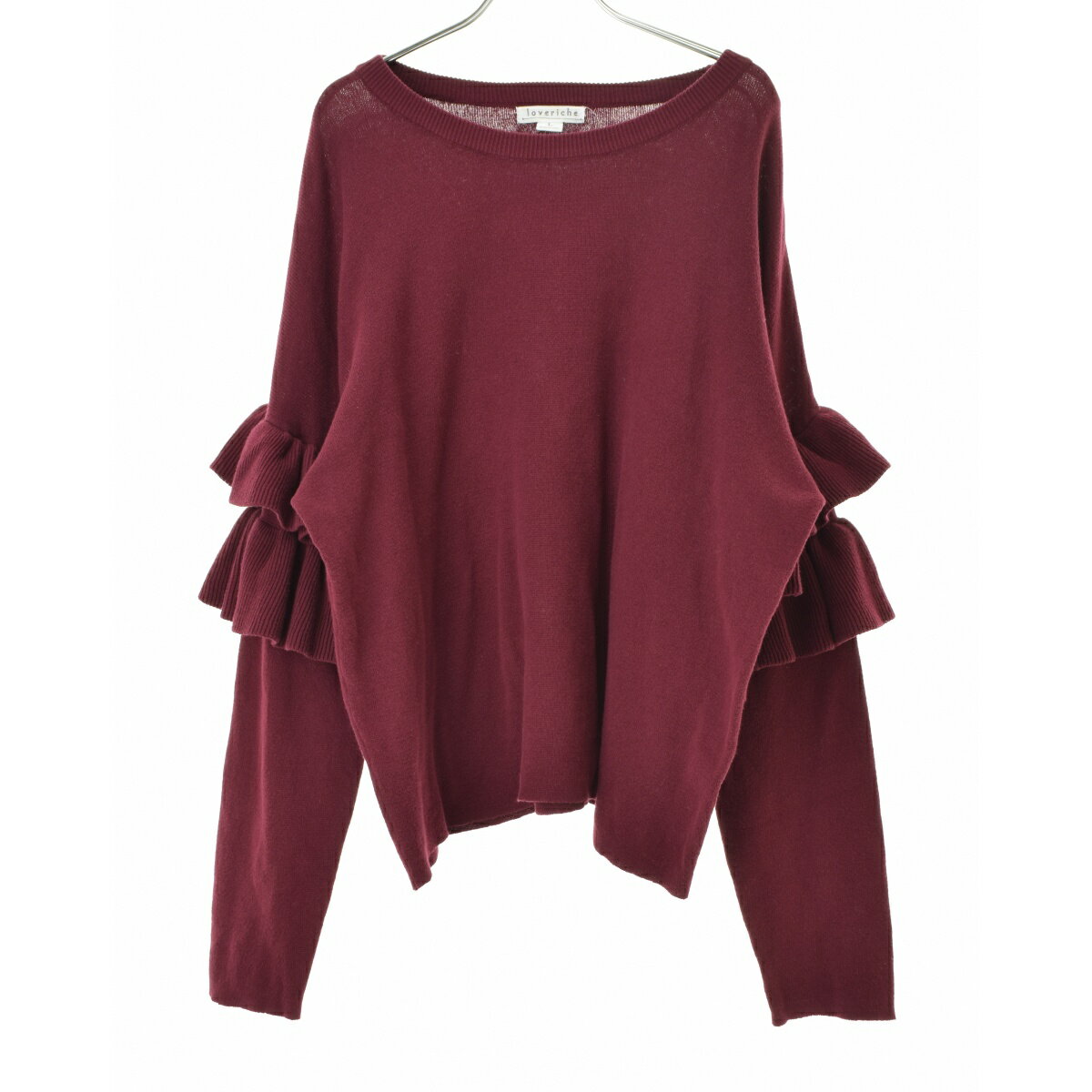 #loveriche#X3a#X3b#X3c#X3d#X3e#Y3e#Y3f#Y40#Y41#Y42#loveriche#レッド系#表記サイズ：L#コンディションC##レディース#ニット#ニット・セーター#秋#BRANDloveriche ...